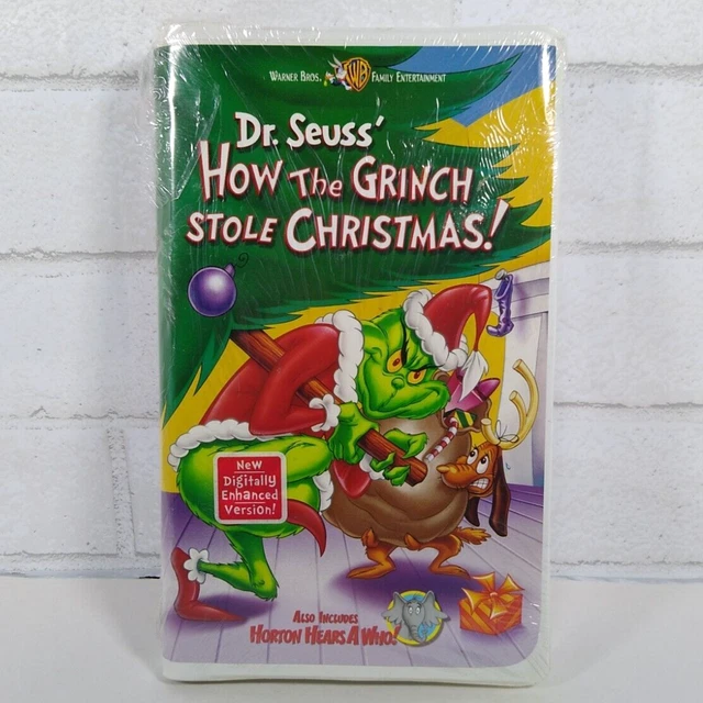 VINTAGE DR SEUSS How the Grinch Stole Christmas WB VHS $14.99 - PicClick CA