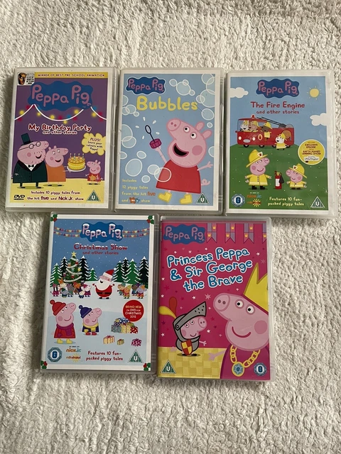 PEPPA PIG DVD Bundle X 5 Children Animated Family Free P&P Lots Listed ...