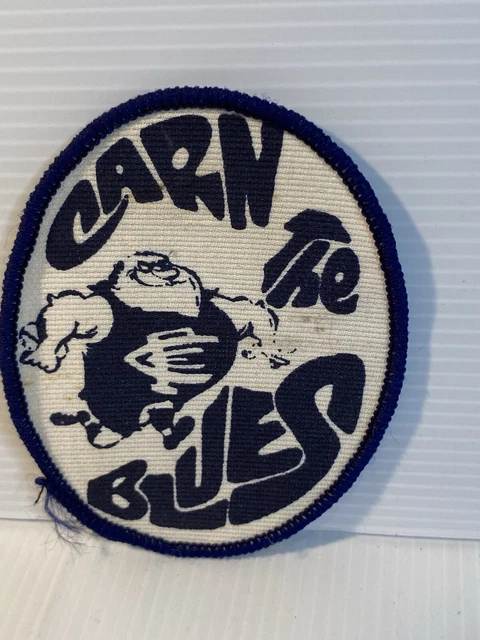 CARLTON CARN THE Blues AFL VFL Football Vintage Retro Style Cloth Patch ...
