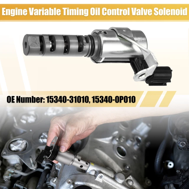 15340-0P010 OIL CONTROL Variable Valve Timing VVT Solenoid for Toyota ...