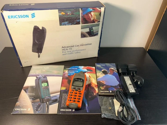 ERICSSON R310S MOBILE phone UNLOCKED with Advanced Car Handsfree HCA-15 ...