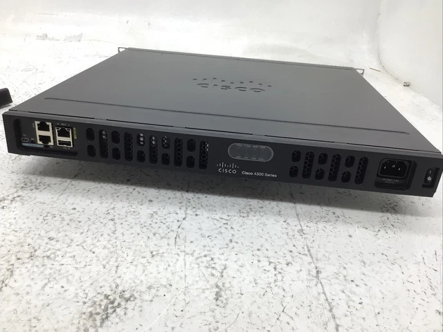 CISCO ISR4331/K9 INTEGRATED Services Router ( Used ) $119.00 - PicClick