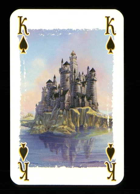 1 X PLAYING card Harry Potter Hogwarts Castle - King of Spades S15 £2. ...