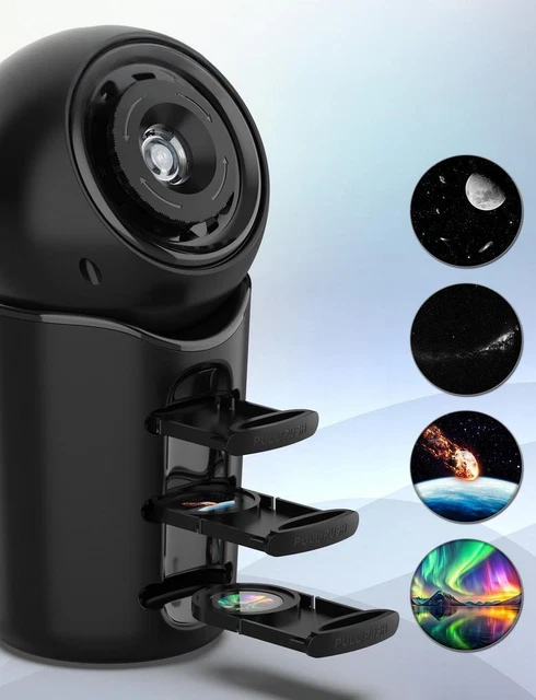 12.IN 1 PLANETARIUM Galaxy Starry Sky Projector Night Light Rotating ...