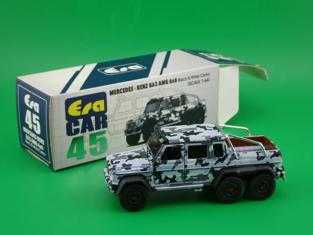 ERA CAR MERCEDES BENZ G63 AMG 6x6 B&W Camo ERA CAR 45 1/64 scale ...