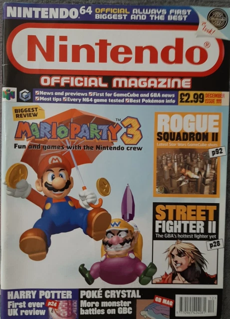 NINTENDO OFFICIAL MAGAZINE - Issue # 111 - December 2001 - NOM £4.35 ...