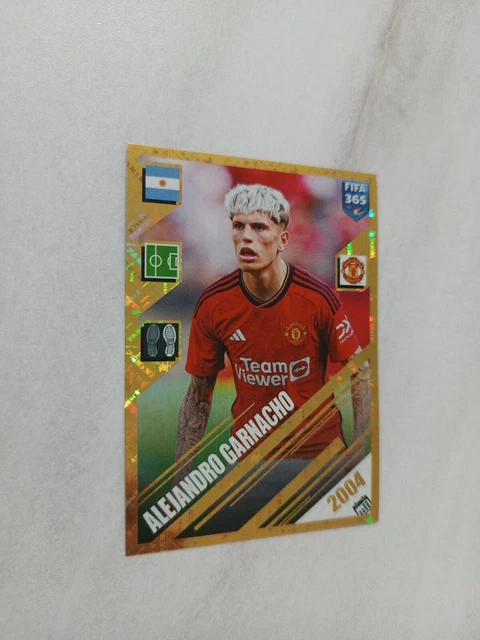 ALEJANDRO GARNACHO PANINI Fifa 365 2024 Sticker 431 Rookie Manchester ...