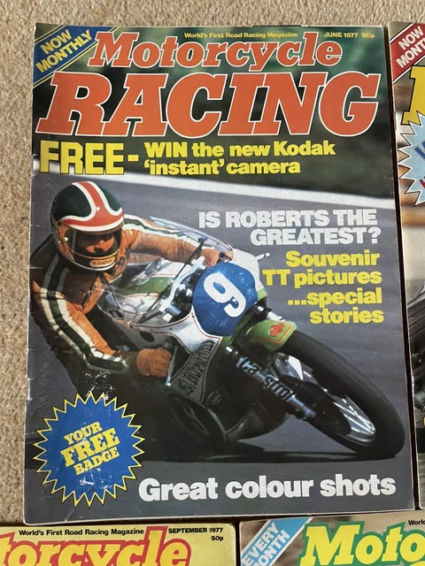 MOTORCYCLE RACING MAGAZINE 1970s Barry Sheene £16.15 - PicClick UK
