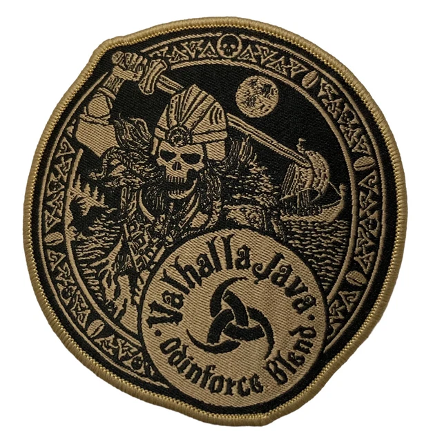 DEATH WISH COFFEE Company Valhalla Java Odinforce Blend Patch $22.00 ...