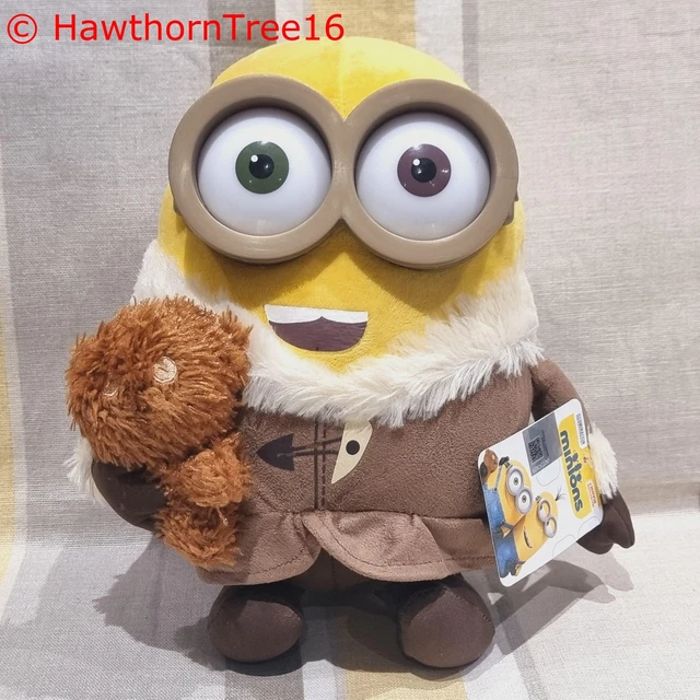 PELUCHE GIOCATTOLO MORBIDO Bob Minion con orsacchiotto peluche ...