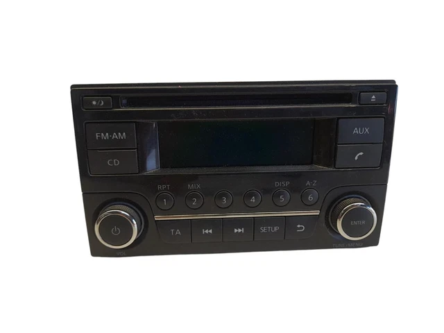 NISSAN QASHQAI RADIO/CD/STEREO Head Unit 28185BH30D Mk1 (J10) Facelift ...