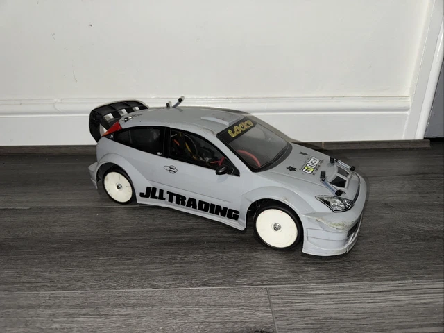 FTX BANZAI FORD Focus 1/10 Brushless Converted Rc Car Fast Etronix ...