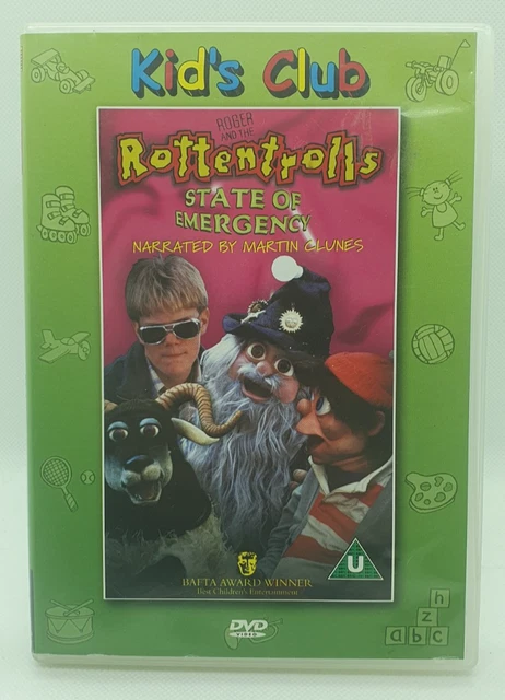 CLASSIC VINTAGE TV Kids Club DVD - Roger & the Rottentrolls: State of ...