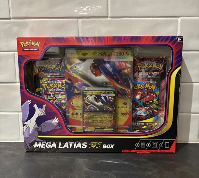 POKEMON TCG MEGA Evolution Mega Latias EX Box |🔥New & Sealed🔥 $48.43 ...