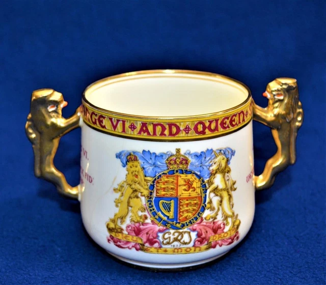 VTG PARAGON ANGLETERRE 1937 Couronnement De King George VI Queen ...