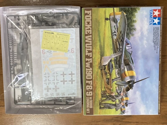 KIT TAMIYA 1/48 Fw190F-8 W/Bomb Loading Set $64.08 - PicClick