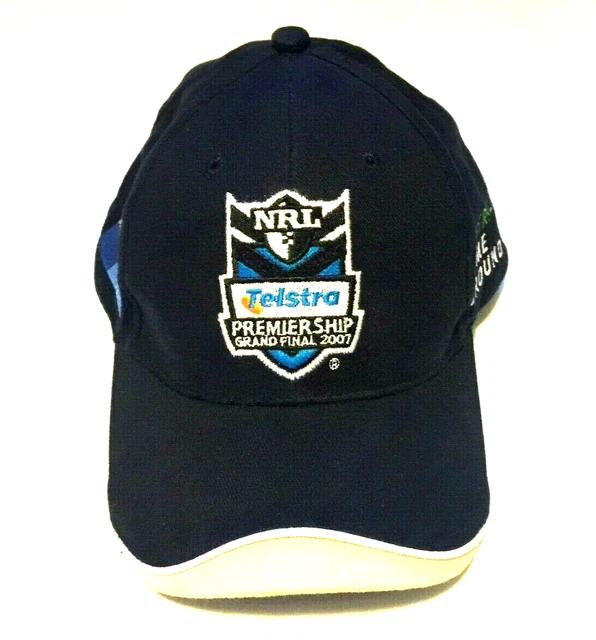 NRL CAP PREMIERSHIP Grand Final 2007 Blue Hat Telstra Stadium Adult ...