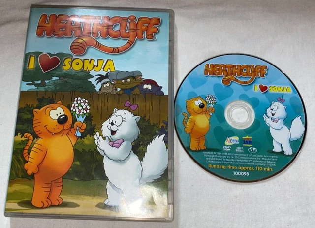 HEATHCLIFF - I Love Sonja DVD 1985 Comedy 5 Episodes Full Screen Very ...