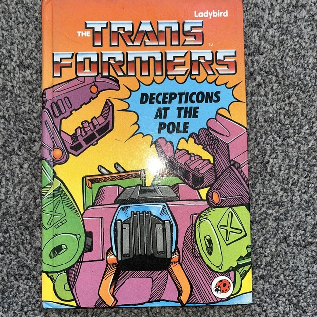 TRANSFORMERS VINTAGE G1 Ladybird Books Very Rare Decepticons At The ...