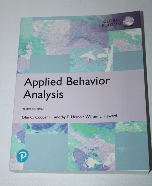 APPLIED BEHAVIOR ANALYSIS / ABA COOPER / en Anglais / by John O. Cooper ...