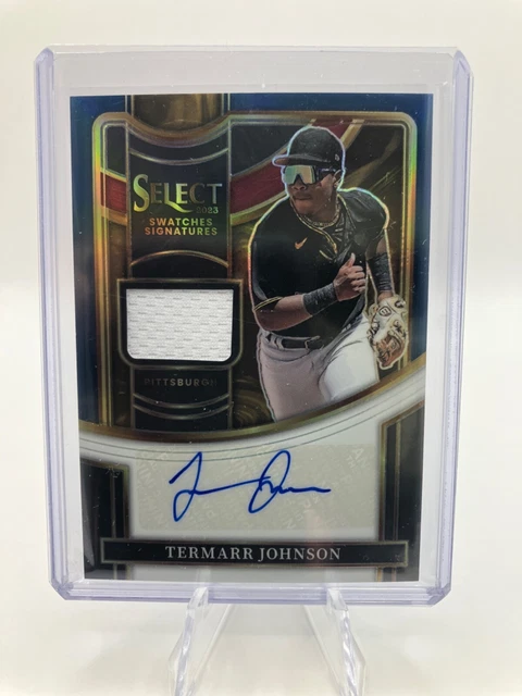 2023 PANINI SELECT Swatches Signatures TERMARR JOHNSON #SSS-TJ Auto ...