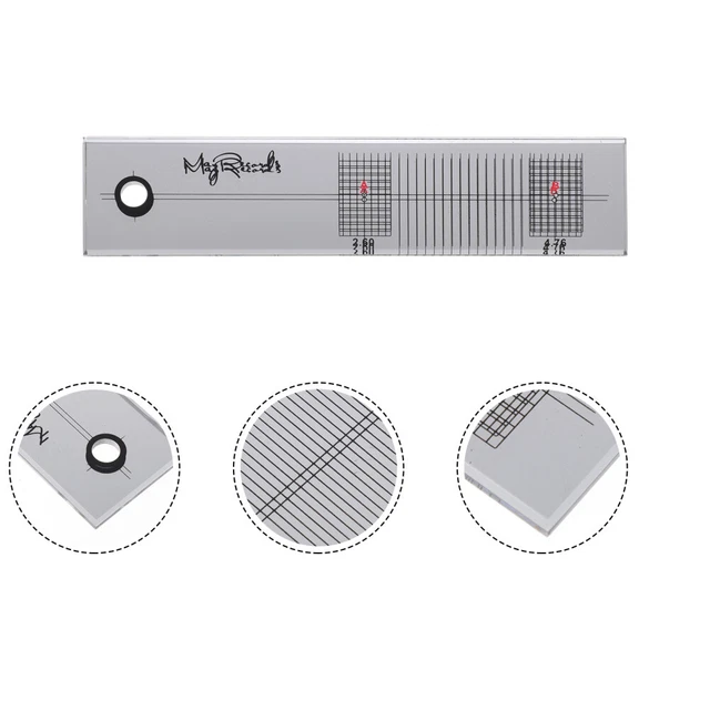 PLAYER VINYL RECORD Calibration Gauge Stylus Ruler £8.79 - PicClick UK