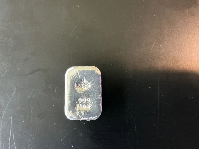 POURED .999 SILVER Ingot 46.42gram ( 1.63oz ) £1.17 - PicClick UK