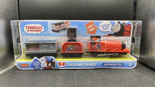 THOMAS & FRIENDS Fisher-Price Motorized TALKING JAMES Interactive 2021 ...