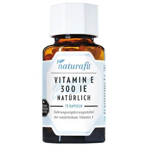 NATURAFIT VITAMIN E 300 natürlich Kapseln 75 St EUR 24,50 - PicClick FR