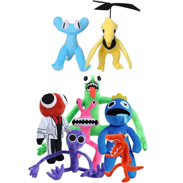 RAINBOW FRIENDS CHAPTER 1 & 2 Plush Toy Soft Stuffed Doll Complete 8 ...