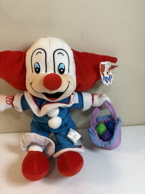 VINTAGE 2002 BOZO The Clown LARRY HARMON 14” PLUSH W/ Tags $18.13 ...