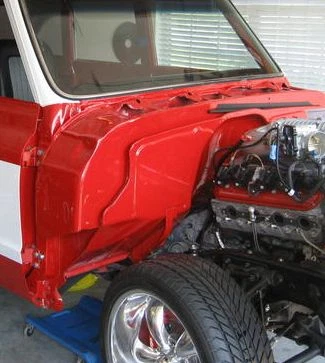67-72 CHEVY, GMC truck , shaved firewall kit ,non-a/c EUR 27,80 ...