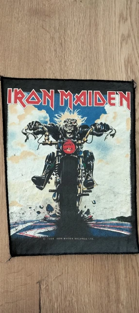 IRON MAIDEN BACK Patch/Dossard 1989 Don't Walk EUR 110,00 - PicClick FR