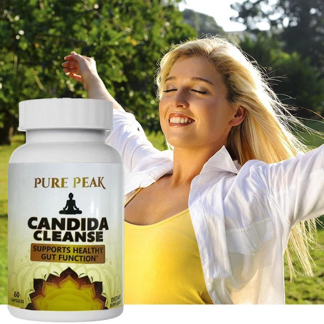 CANDIDA CLEANSE - Gut & Colon Support (60 Capsules) - for Men & Women £ ...