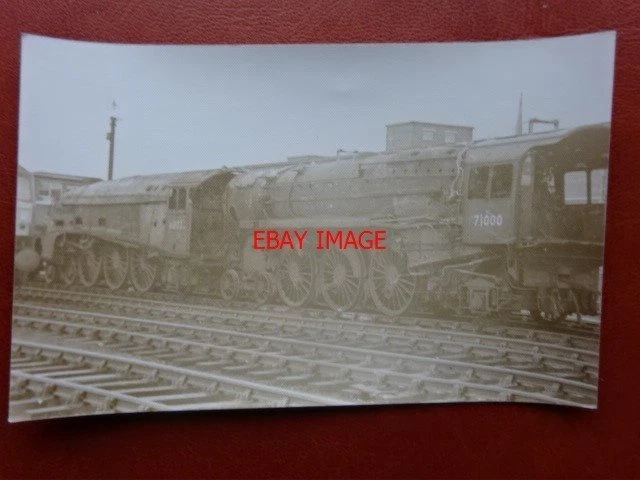 PHOTO BR Loco No 71000 And Lner Loco No 60026 £1.85 - PicClick UK