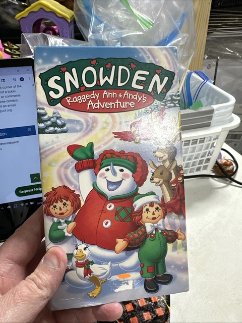 SNOWDEN RAGGEDY ANN & Andy's Adventure (VHS ) £6.21 - PicClick UK