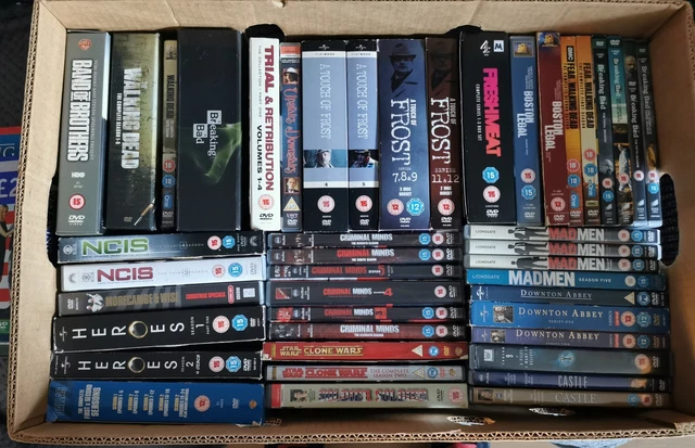 128 TV BOXSETS DVDs Job Lot Bundle £52.70 - PicClick UK