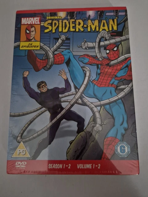 SPIDER-MAN 1967 SERIES Complete Collection DVD Original Animated ...