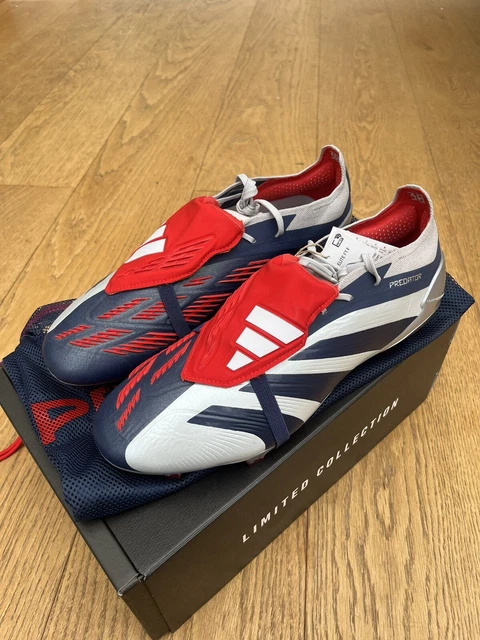 ADIDAS PREDATOR ROTEIRO Elite Tongue Indigo/red FG size 10UK £349.99 ...