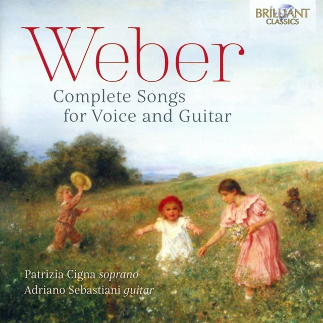 CARL MARIA VON Weber Weber: Complete Songs for Voice and Guitar (CD ...