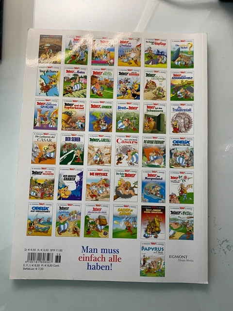 ASTERIX DER PAPYRUS des Cäsar Band 36 Goscinny Uderzo Ferri Conrad ...