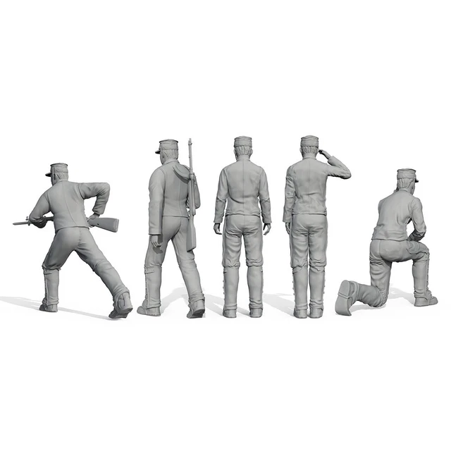 SSMODEL SSTR87910 1/87 Model Upgrade Parts Army Model Japan Soldiers ...