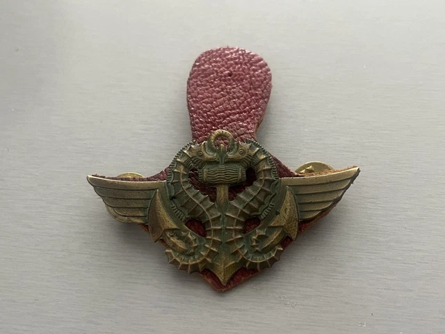 BREVET NAGEUR COMBAT Insigne Commando Hubert FS Marine Nationale France ...