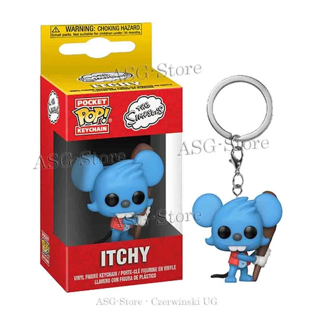 FUNKO POCKET POP Keychain Die Simpsons Itchy EUR 8,00 - PicClick DE