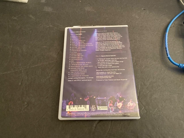 SARAH BRIGHT THE Harlem world tour live in Las Vegas (DVD) 2004 Very ...