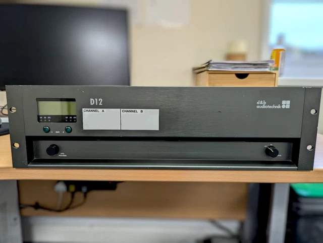 D&B AUDIOTECHNIK D12 Power Amplifier 2 x 1200 W into 4ohms £1,600.00 ...