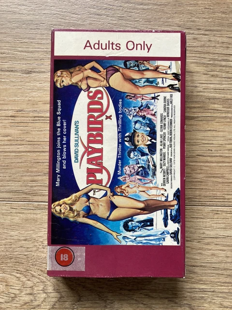 ORIGINAL RARE PRE-CERT Playbirds VHS Hokushin Carton Mary Millington £ ...