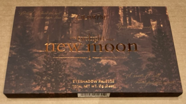 THE TWILIGHT SAGA - New Moon - Colourpop - Eyeshadow Pallet - New £52. ...