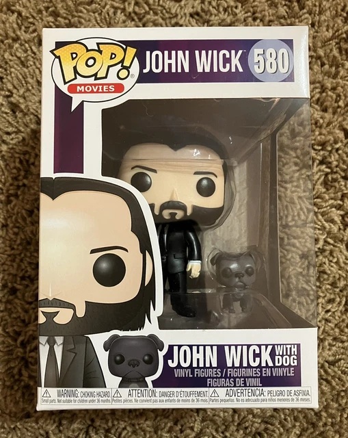 FUNKO POP JOHN Wick 580# John Wick with Dog Exclusive Vinyl Action ...