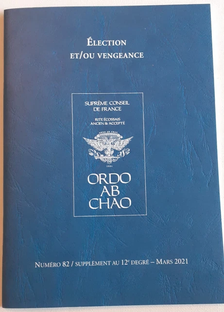 REVUE : ORDO Ab Chao N° 82 EUR 4,00 - PicClick FR